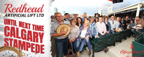 Redhead Celebrates Stampede - Redhead Artificial Lift